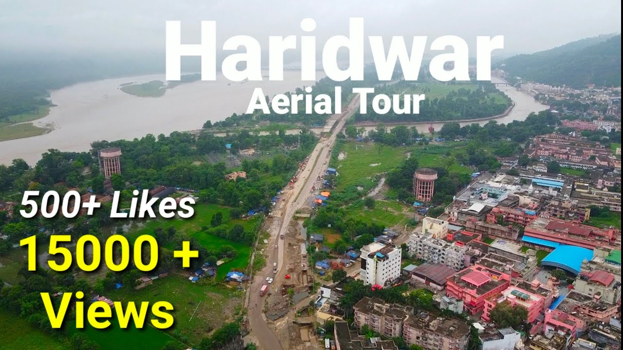 Haridwar Aerial Tour 2.7K - Drone Footage of Haridwar - YouTube