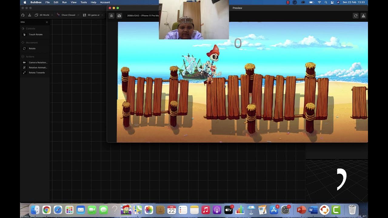 Tutorial My First 2D Game In BuildBox!!! pt2 - YouTube