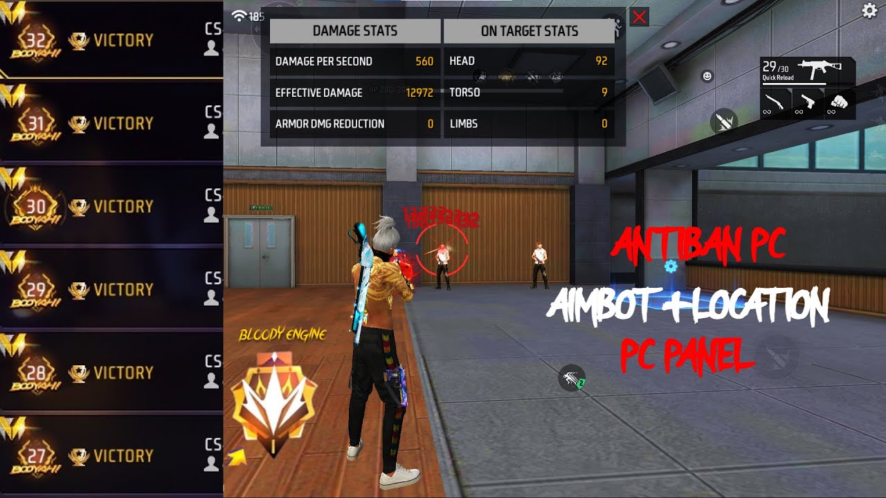 AIMBOT PANEL 🤯 NEW PC Panel Drag Aimbot NO BLACKLIST💯No Banned Account ...