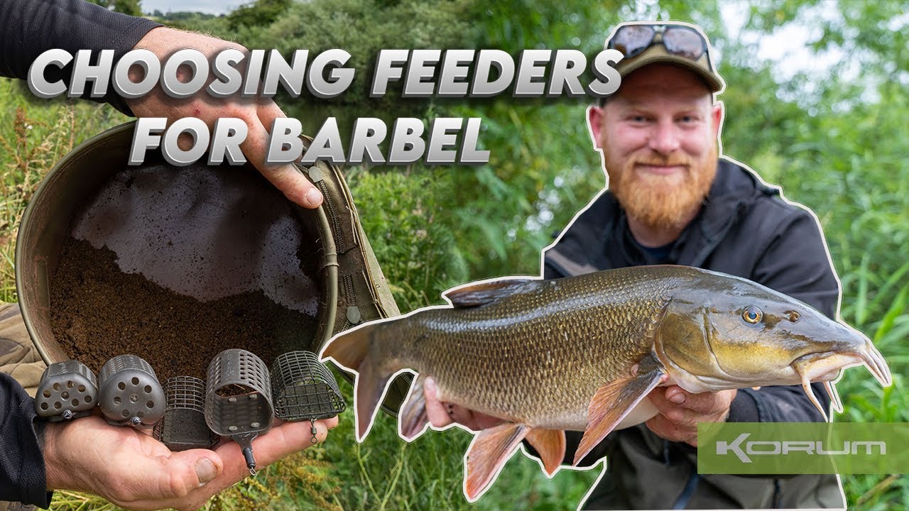 Choosing the right feeders for Barbel - YouTube