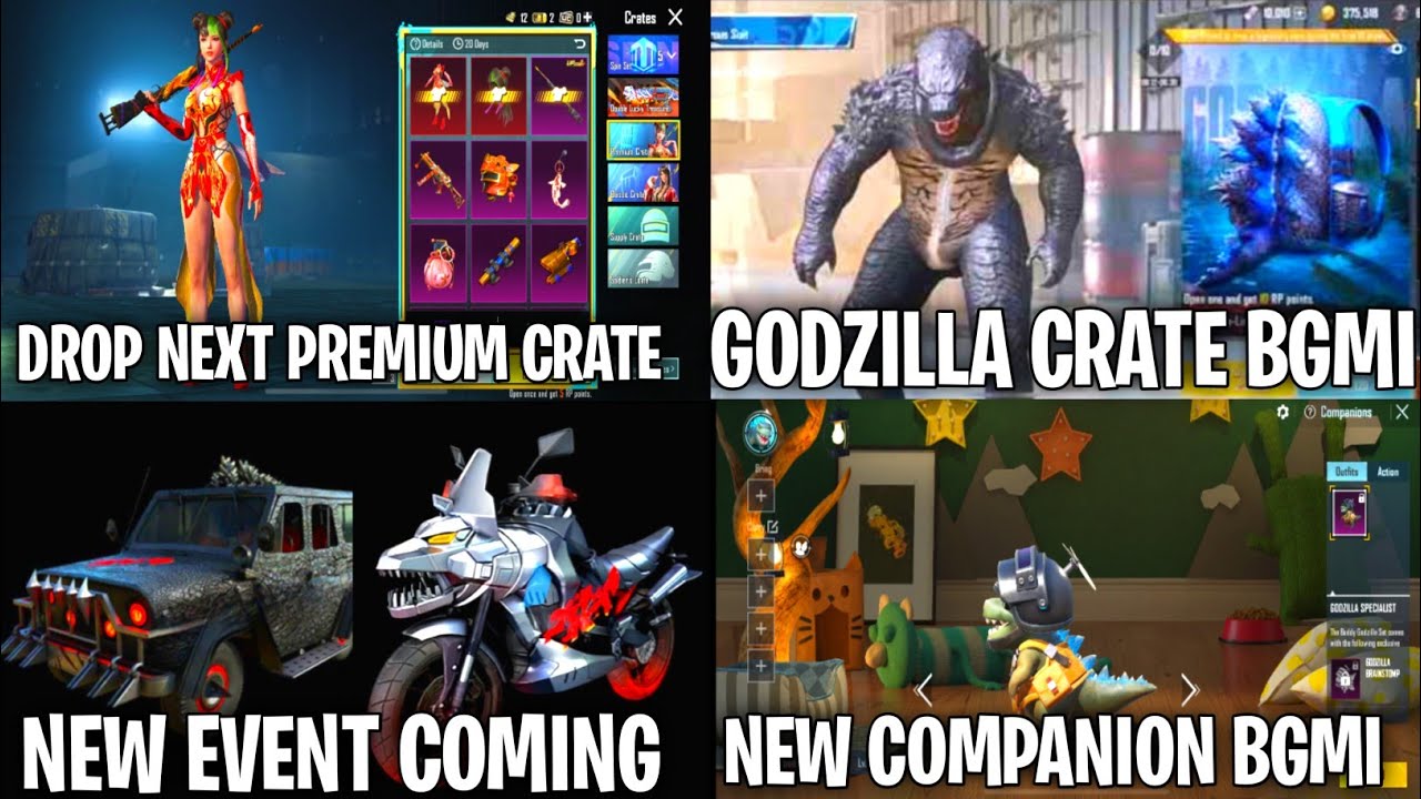 BGMI SHOCKING UPDATE 🥹 Next Premium Crate Drop Confirm | Godzilla ...