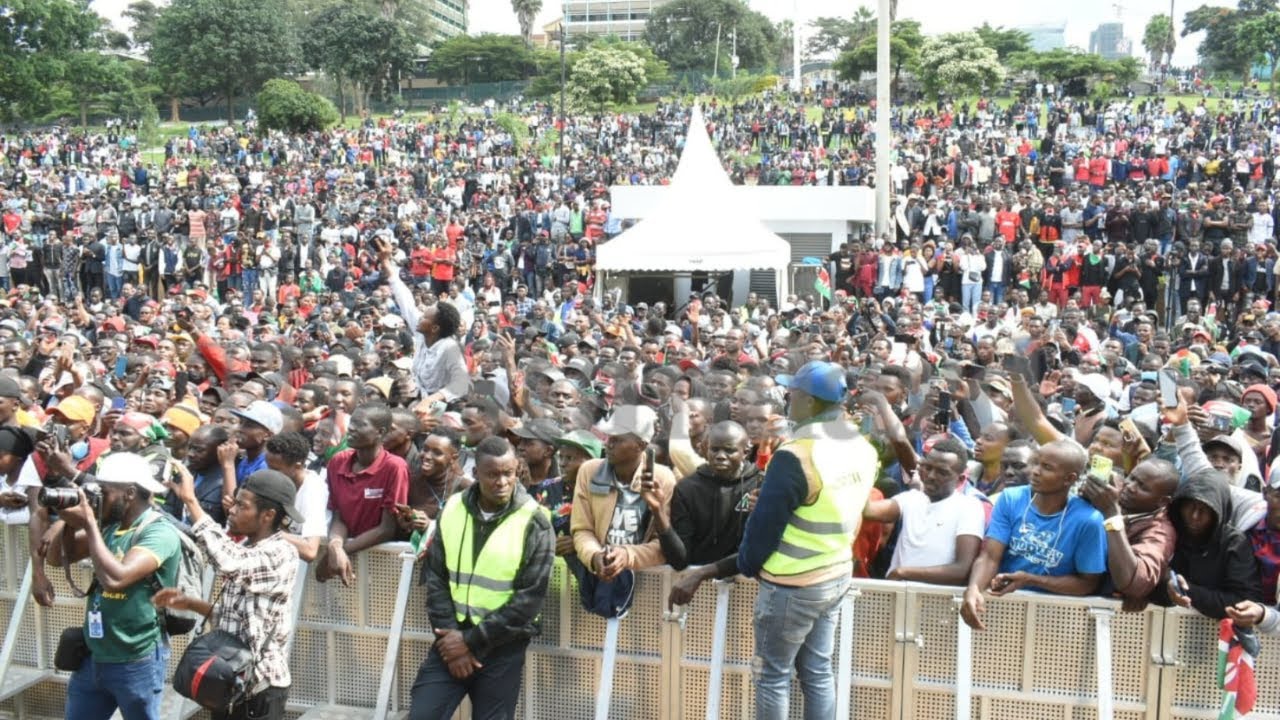 ''Ruto must go!'' Gen Z Speak in One Voice During memorial concert at ...