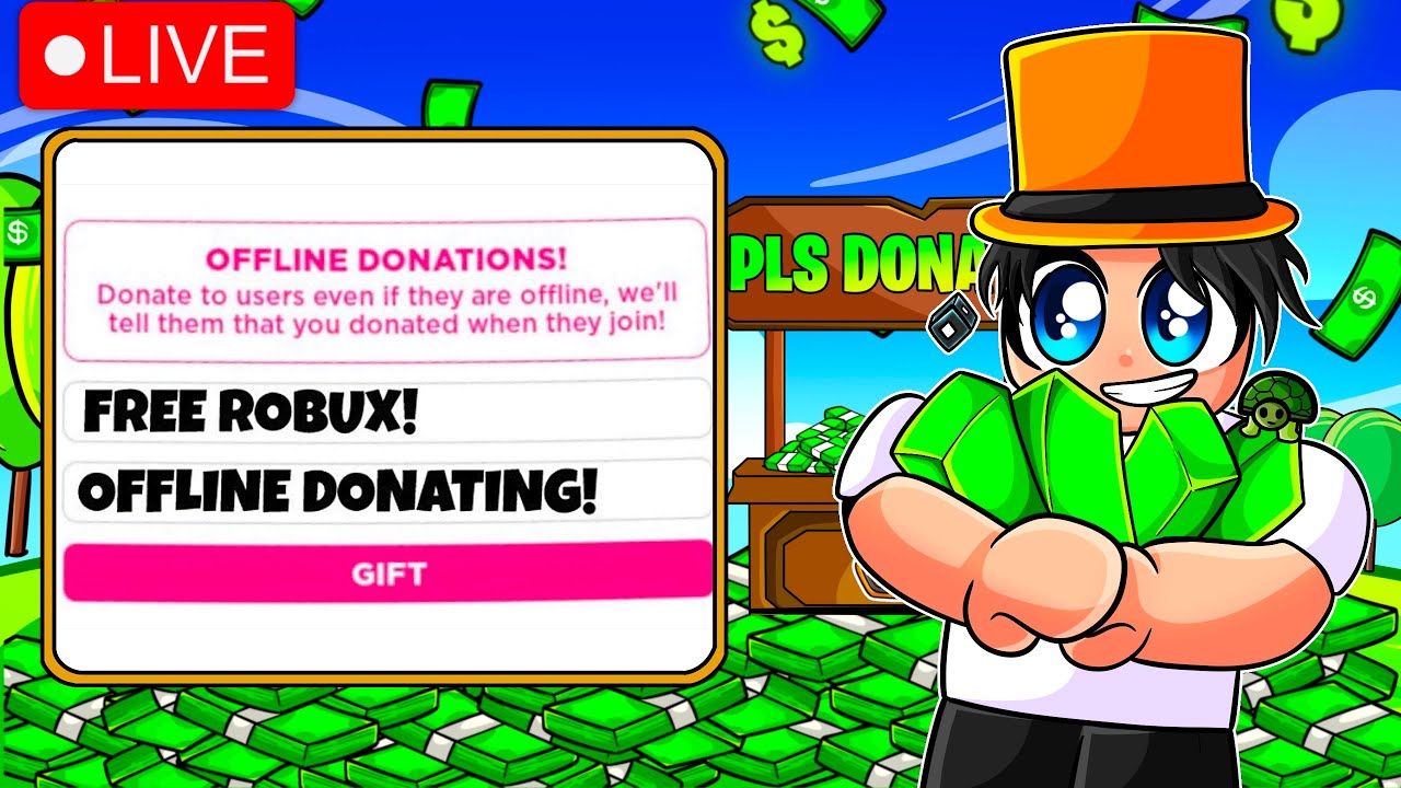 🔴LIVE! GIVING TONS OF ROBUX! ROAD TO 800 SUBSCRIBERS! - YouTube