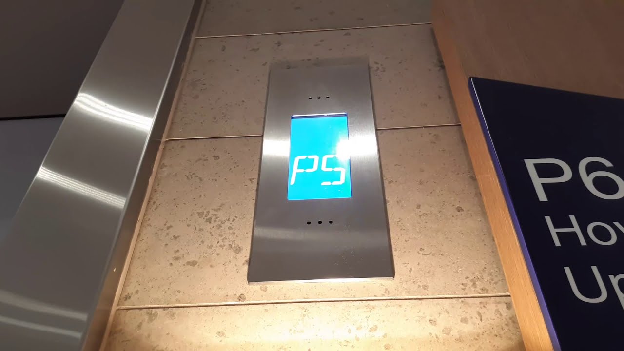 Kone TranSys MRL Traction elevator at Stockland Green Hills - YouTube