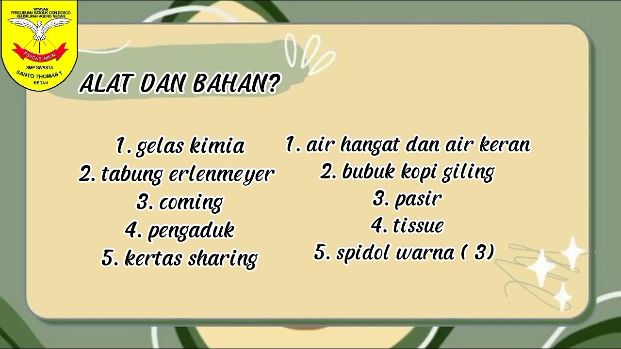 TUGAS KELOMPOK IPA "MACAM MACAM CAMPURAN DAN PEMISAHANNYA " - YouTube