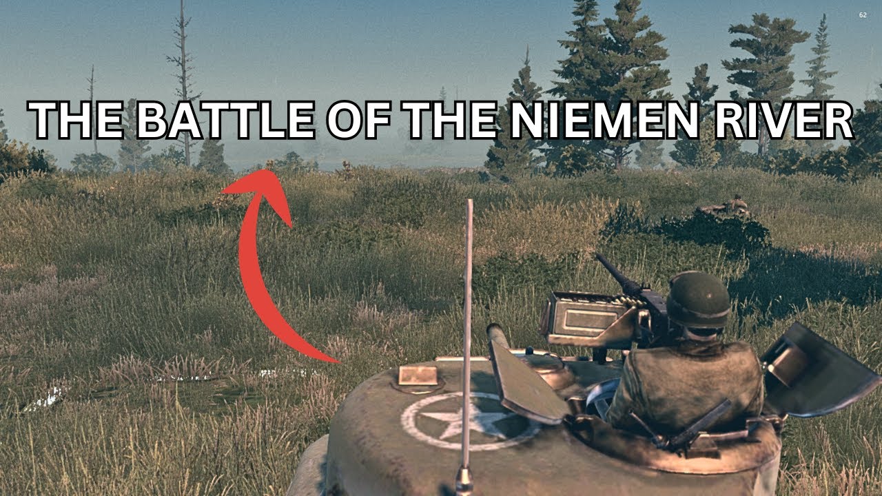 THE DEFENSE OF THE NIEMEN RIVER | USA vs Germany | Gates of Hell ...