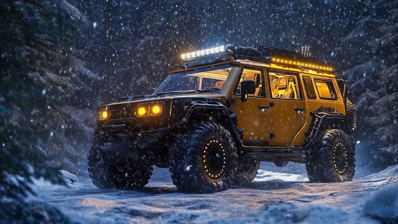 Camping in RV During Snow Storm | Caught in a Harsh Snowstorm ...