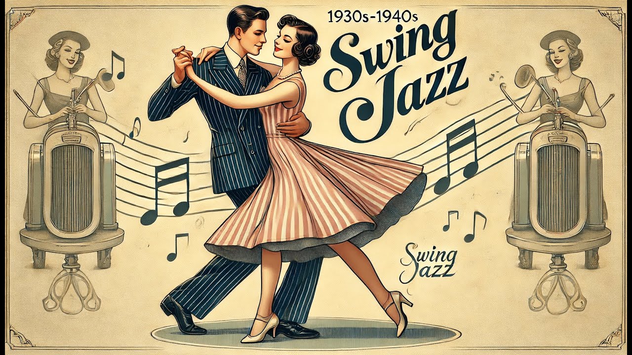 💃 1930s-1940s Swing Jazz Music Vintage Dance Playlist to Lift Your Mood ...