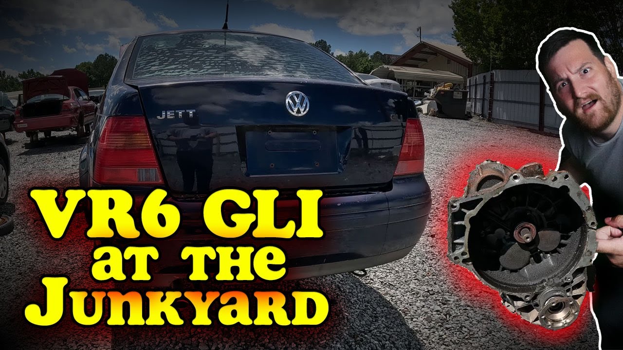Pulled a Rare 6-Speed VR6 Transmission from the Junkyard! | GLI ...