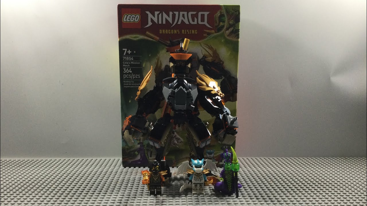 Lego Ninjago: Dragons Rising (Season 4) 71854 Cole’s Mission Mech - YouTube