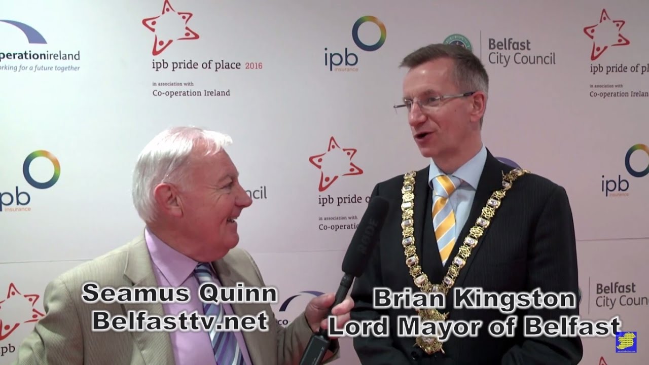 Seamus Quinn Belfasttv.net talks to Brian Kingston and Damien English ...