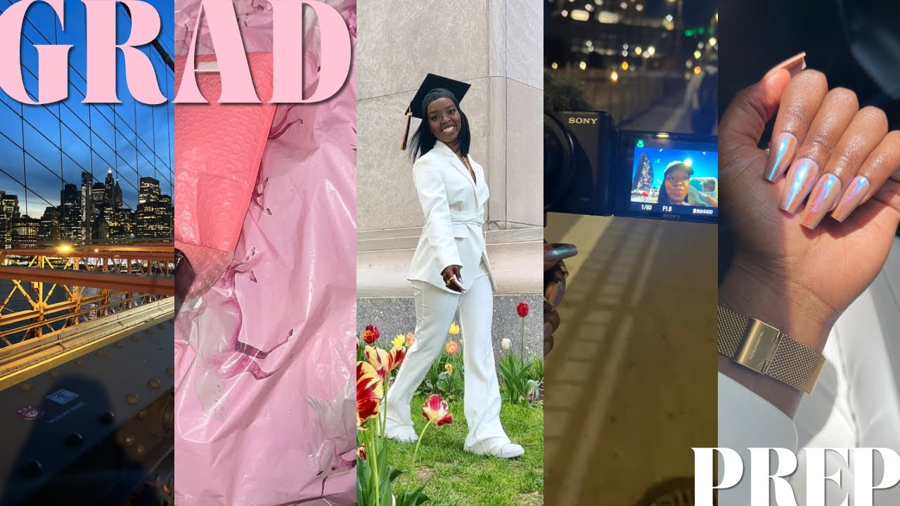 Graduation Prep Vlog | Graduation Photoshoot, Finals, Walking the ...