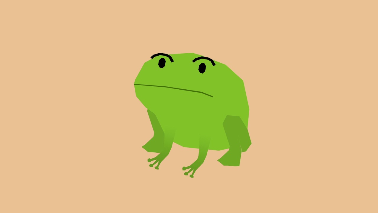 frog just vibing to funky synth beats - YouTube