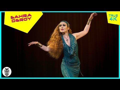 Sahra Shimmies performs in FISSION an Exploration of Movement at The Tribal Massive {4K}