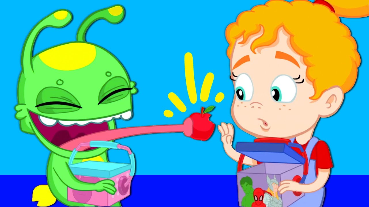 Groovy the Martian - Learn to eat healthy fruits and veggies with a ...