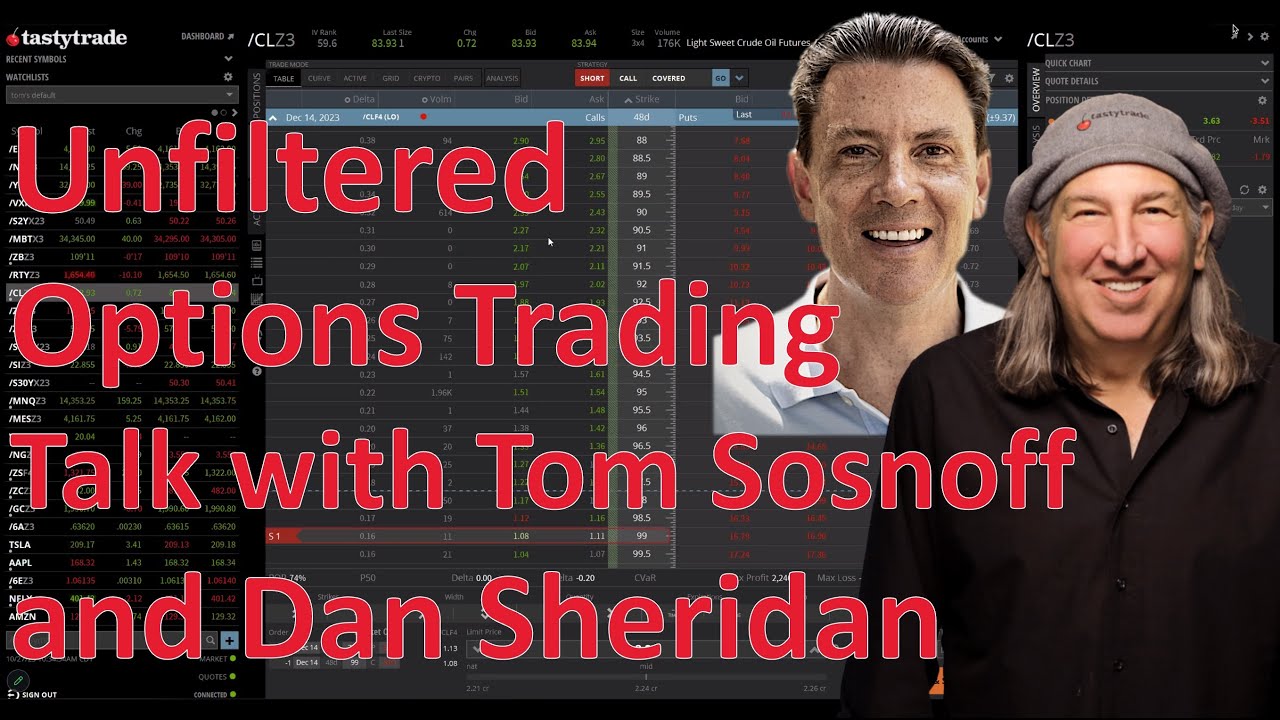 Unfiltered Options Trading Talk | Tom Sosnoff & Dan Sheridan - YouTube