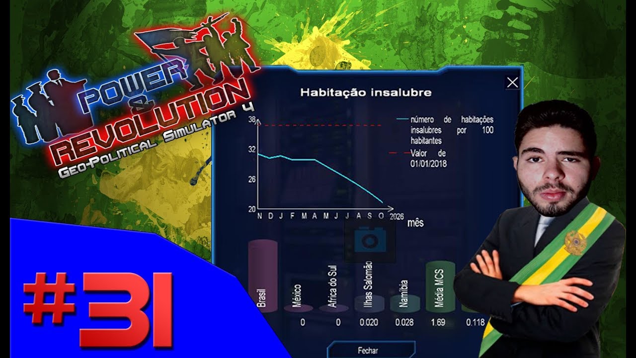 VAMOS ACABAR COM AS FAVELAS!!! - GEOPOLITICAL SIMULATOR 4 #31 ...