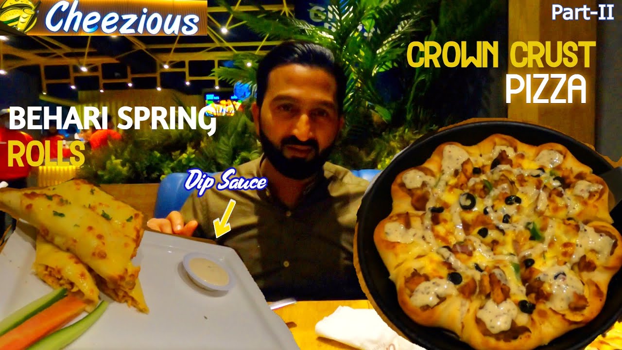 Best Pizza in Islamabad | Crown Crust Pizza | Cheezious | Chicken ...