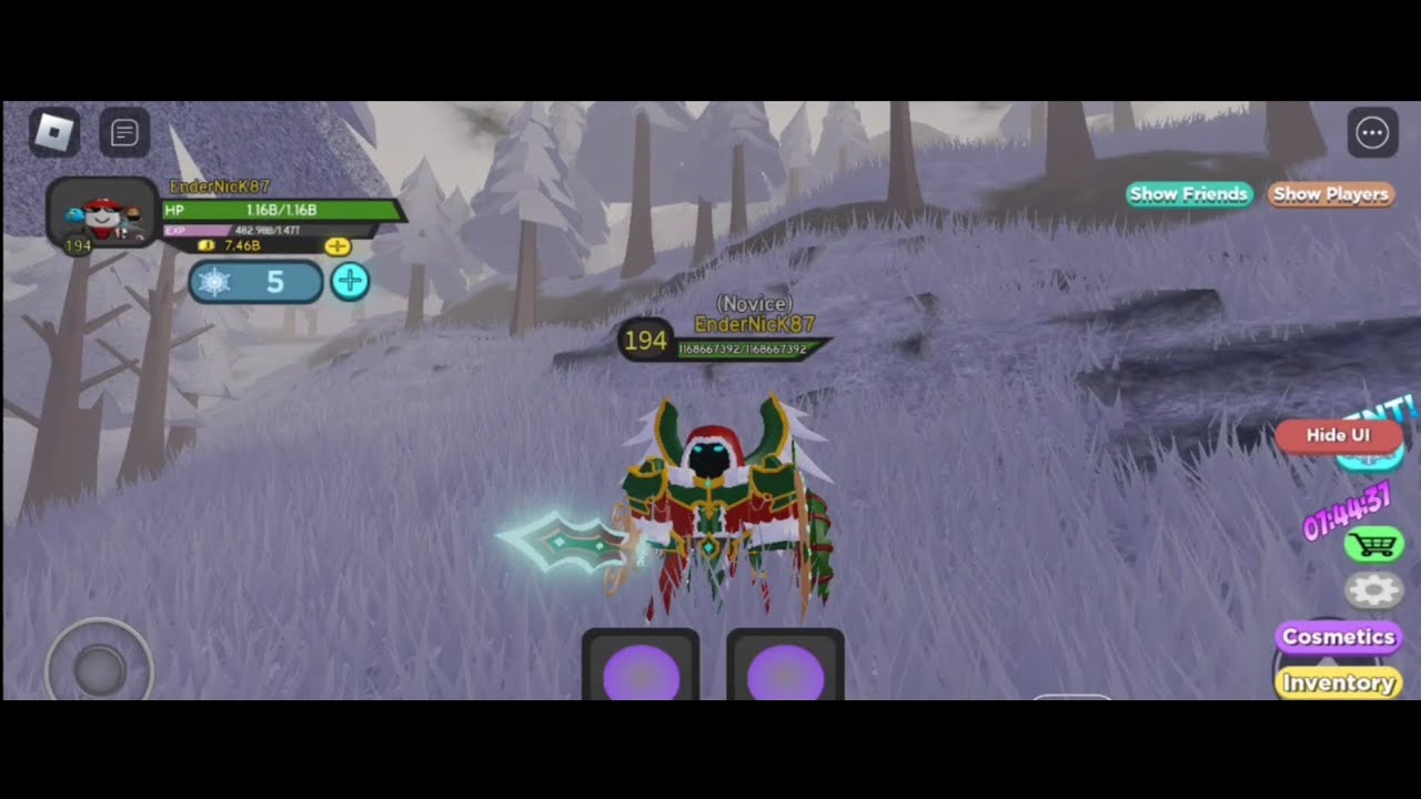 Purchasing the Festive blade and shield and Specter of Festives ...