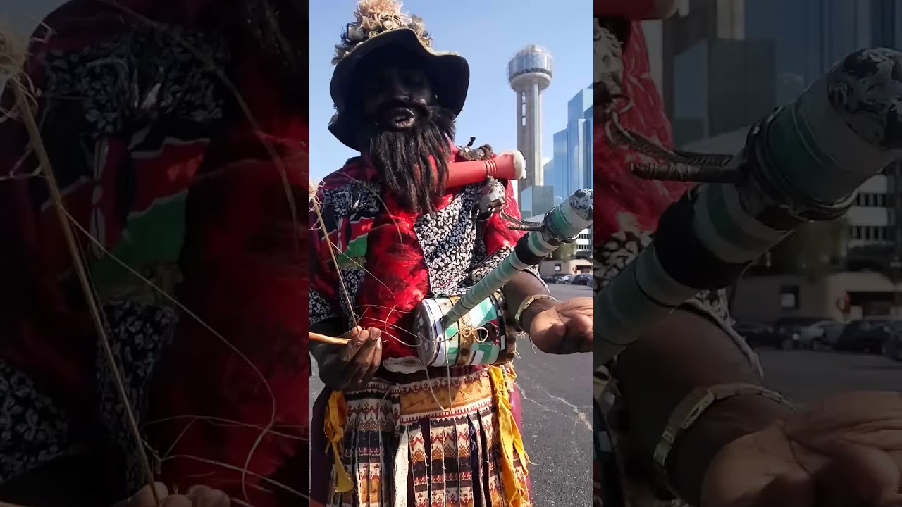 Mr Ong'eng'o confused in Downtown Dallas, USA - YouTube