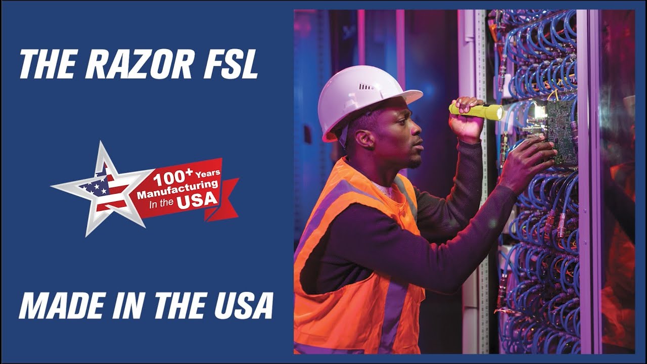 Brightstar Razor FSL Dual-Beam LED Flashlight - YouTube