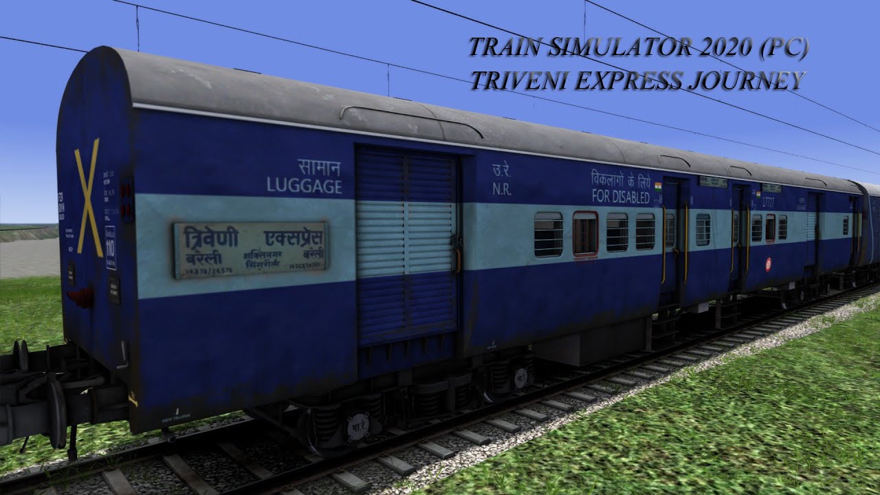 TRIVENI EXPRESS_Train-no.14370_SHAKTINAGAR I BAREILLY I SINGRAULI - YouTube