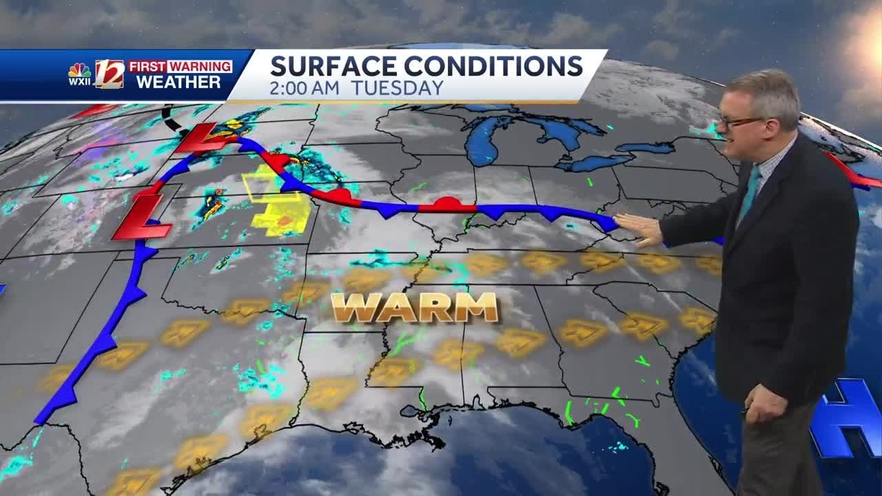 WATCH: Warm days continue, late day storm chance - YouTube