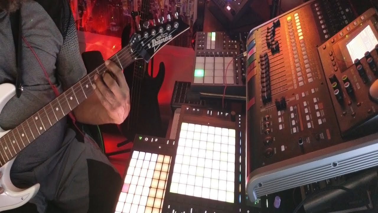 Ableton Push 2 & Push 3 played simultaneously, set-up explained. - YouTube