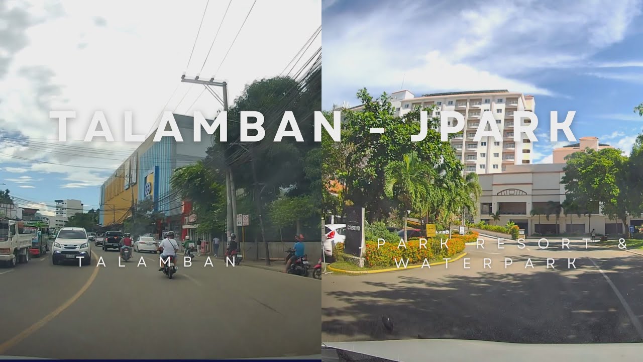 How to get by car from Talamban to JPark Resort and Water Park - YouTube