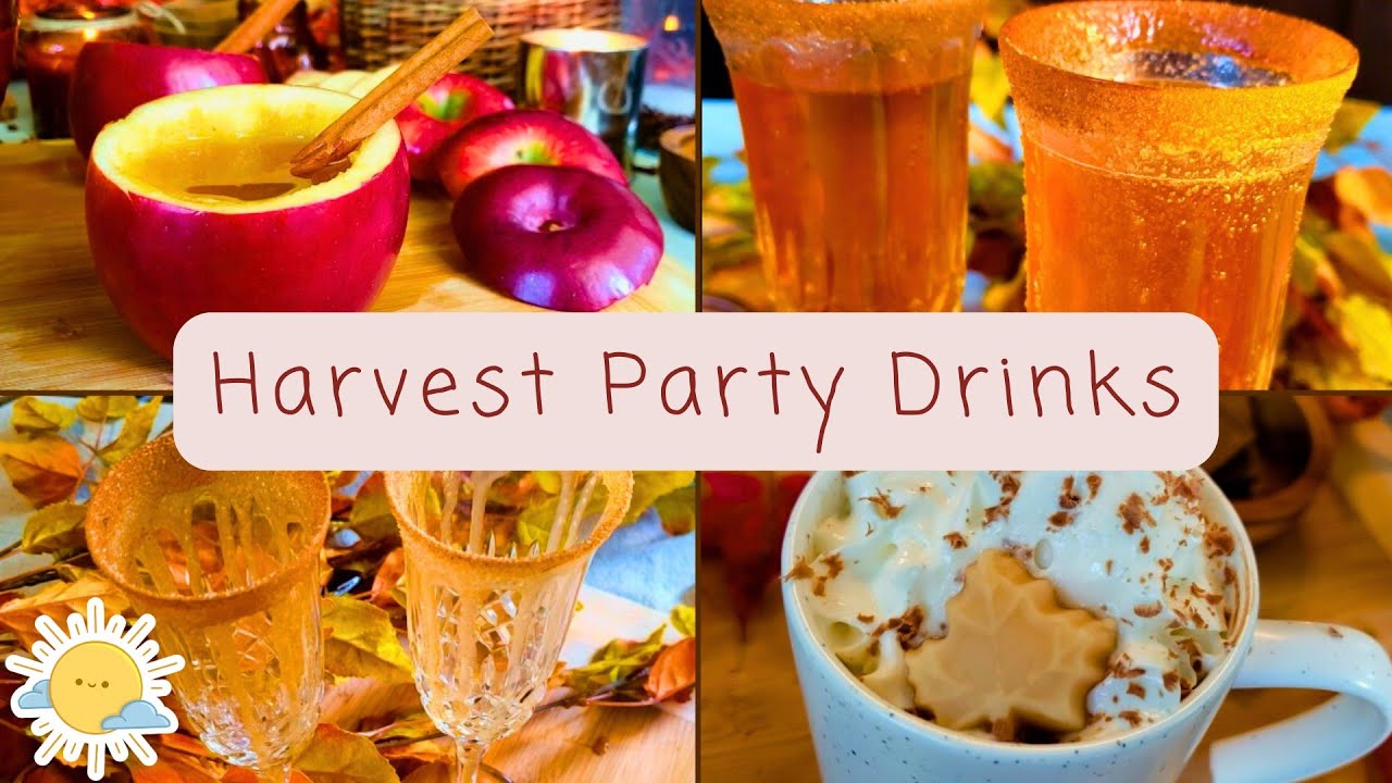Fall in Love with These Easy Harvest Party Drinks! - YouTube