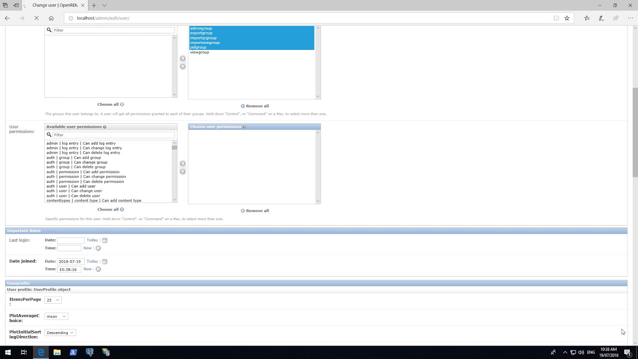 OpenREM on Windows 10 - Part 07 - OpenREM Users and Settings - YouTube