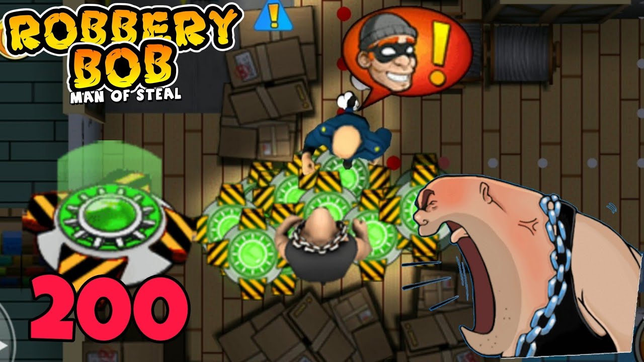 Robbery Bob: Pranking Police VS 200 Teleport Mine By Biffen Part 8 ...