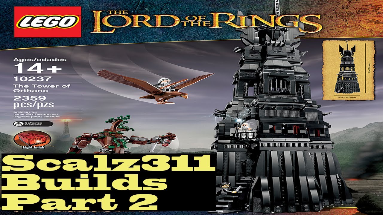 Lego 10237 - Lord of the Rings The Tower of Orthanc Part 2 ...
