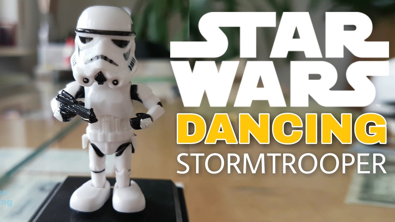 Star Wars Imperial March Space Opera Dancing Toy Stormtrooper - YouTube