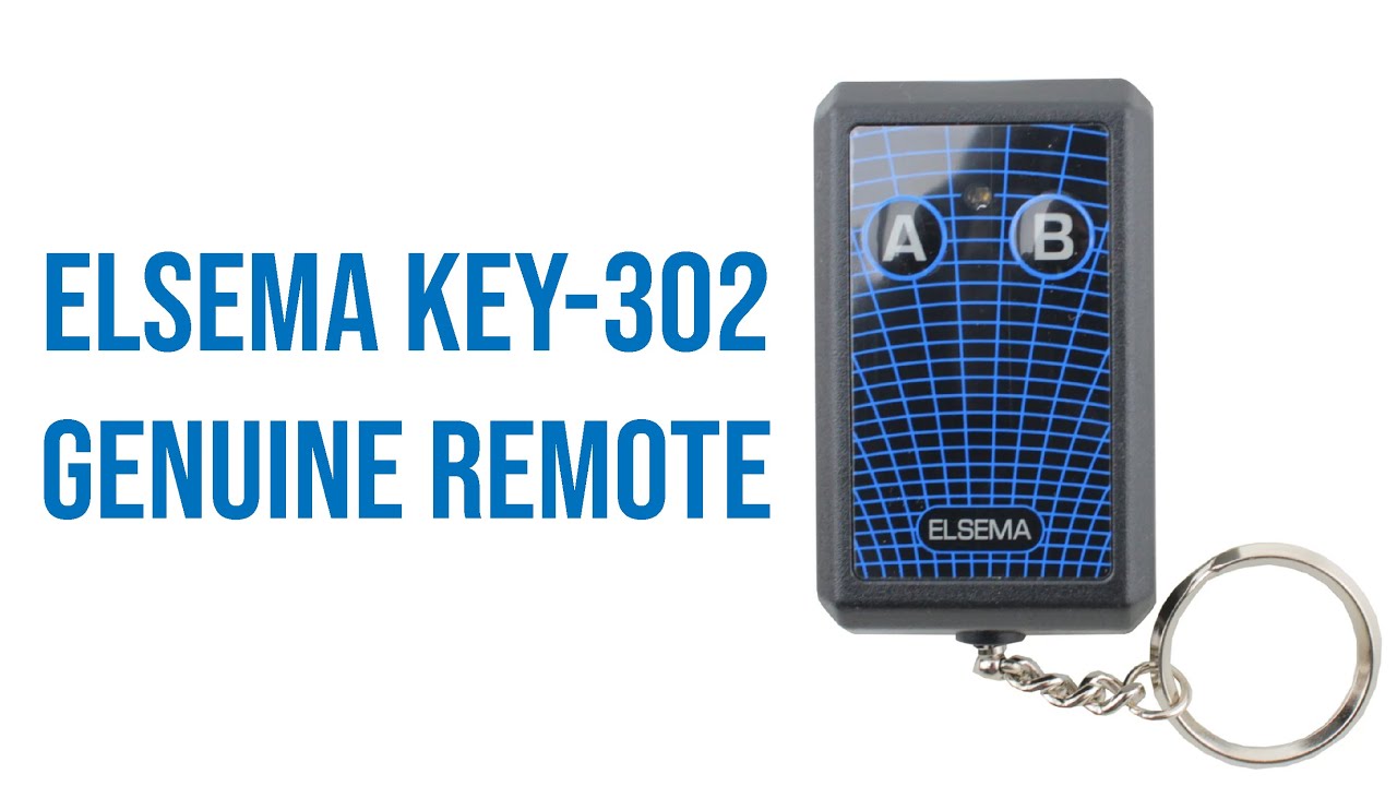Elsema Key-302 Genuine Remote Video Description - YouTube