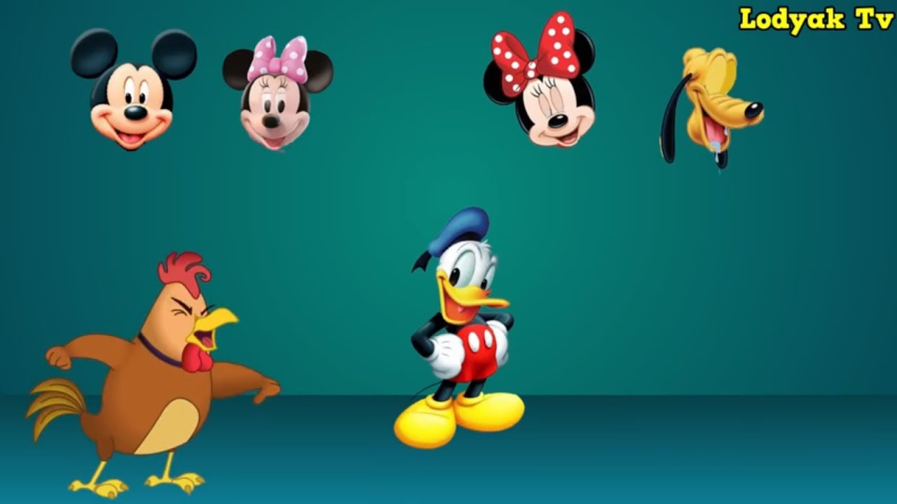 mickey mouse wrong heads finger family final Funny wrong heads - YouTube