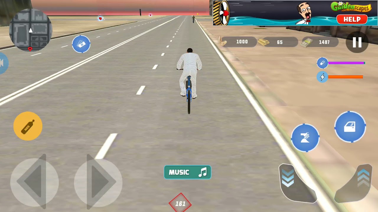 Driving a gare cycle - YouTube