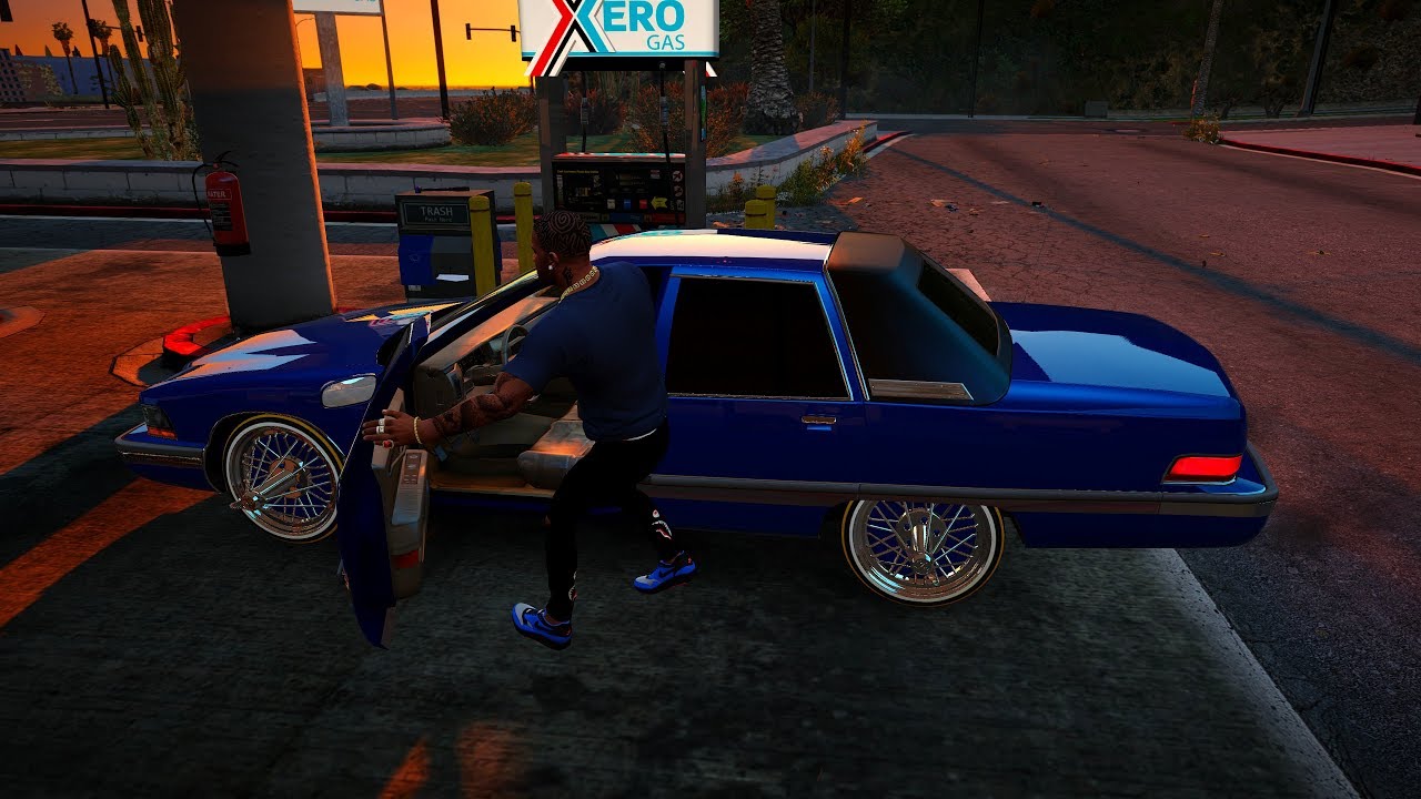 Buick Roadmaster on Texan Wire Wheels - GTA SLAB MOD - YouTube