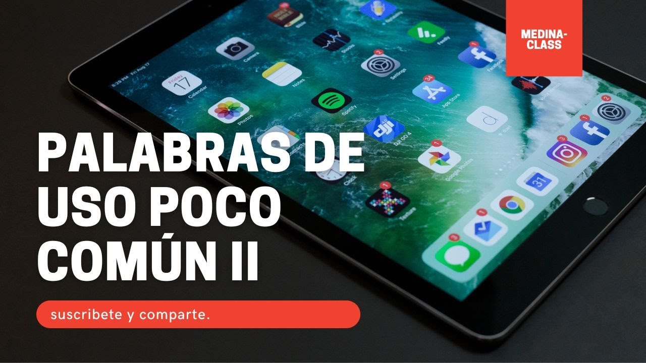 Palabras de uso poco común II - YouTube