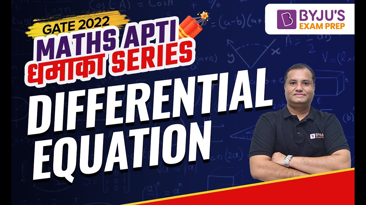 GATE 2022 || Math & Aptitude Revision || Differential Equation || Ankit ...