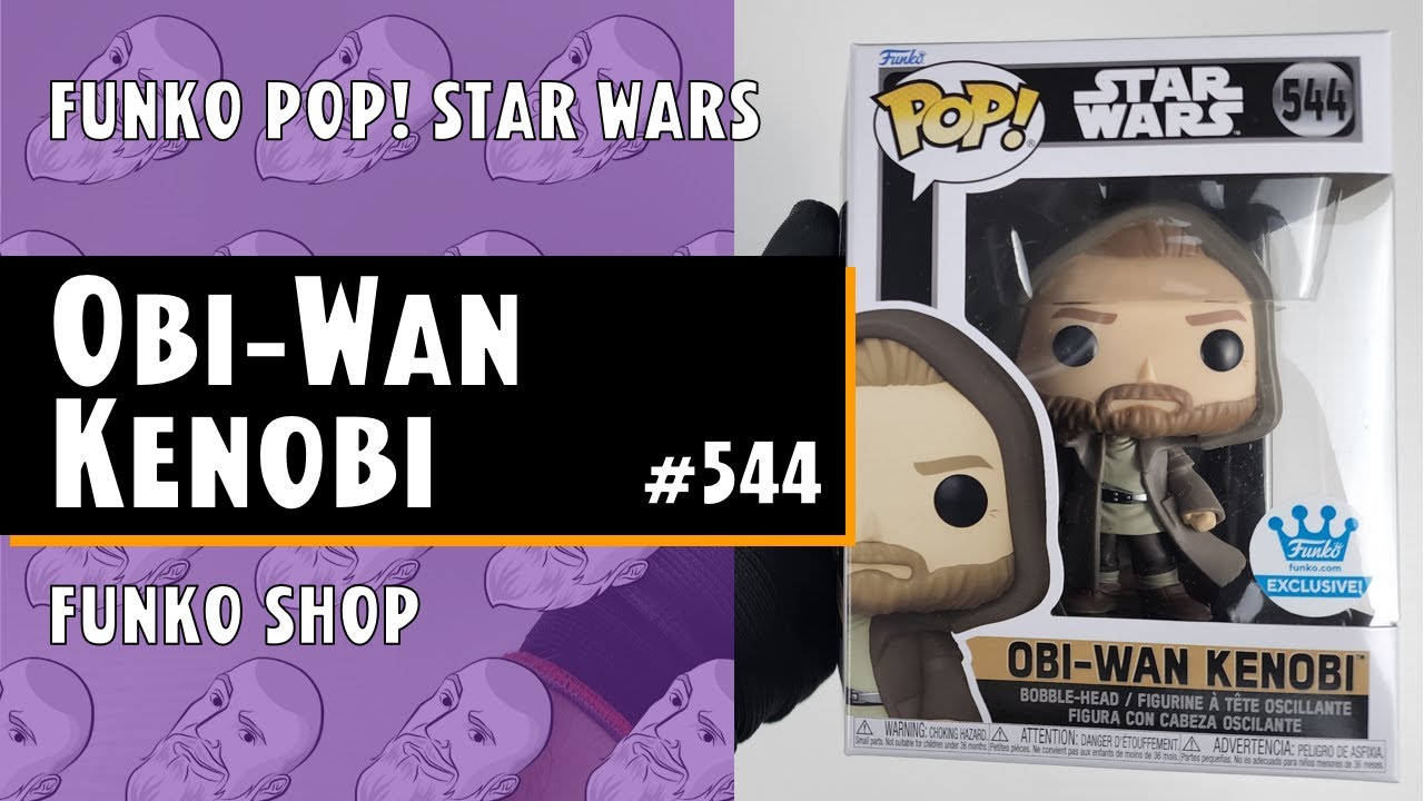 Funko Pop Star Wars - Obi-Wan Kenobi (with Hood) - 544 - Funko Shop ...