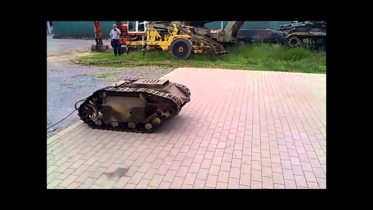 Ladungsträger Goliath SdKfz 303 Museum Stammheim - YouTube