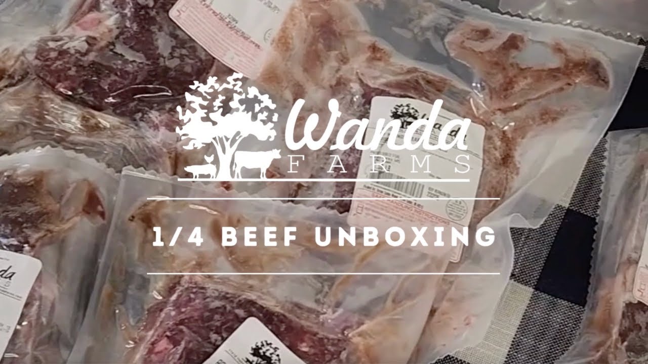 1/4 Beef Unboxing - YouTube