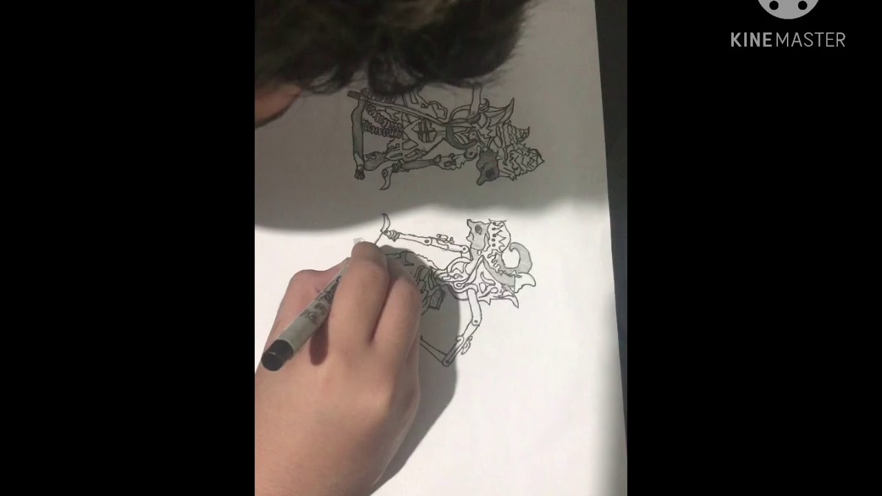 HOW TO DRAW WAYANG KULIT CHARACTERS (INDONESIA) - YouTube