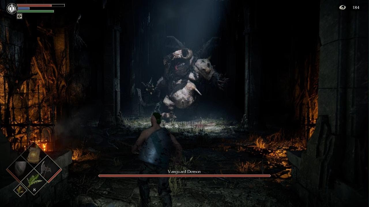 Demon's Souls - Vanguard Demon - YouTube