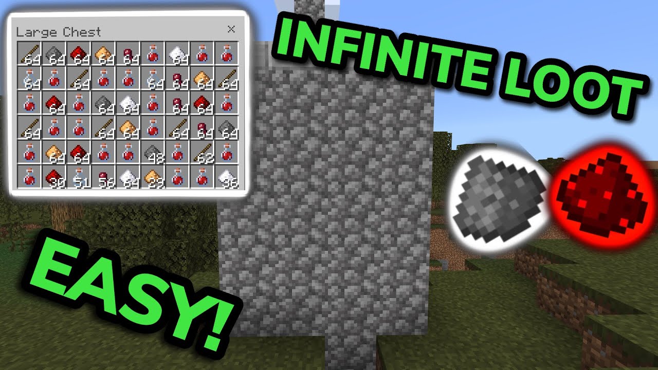 EASIEST GUNPOWDER FARM TUTORIAL in Minecraft Bedrock (MCPE/Xbox/PS4 ...