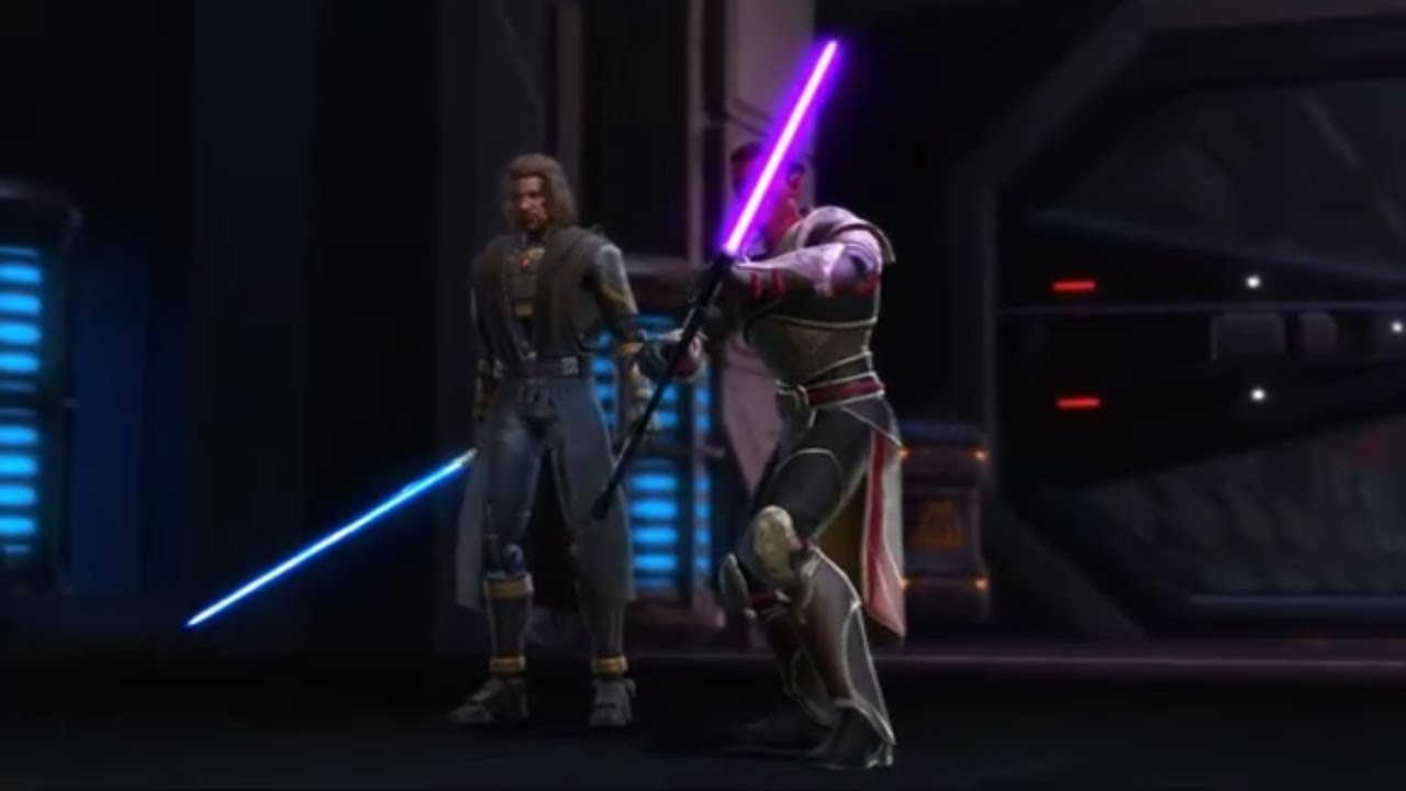 SWTOR Jedi shadow Out of the blue ending walk through - YouTube