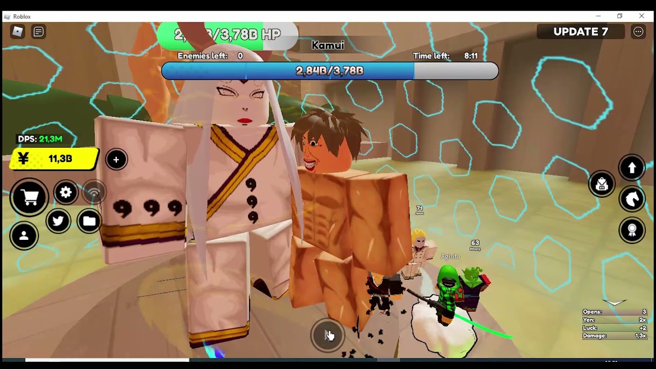 Anime Fighters Simulator - First Raid, Shards and Boss (Naruto ...