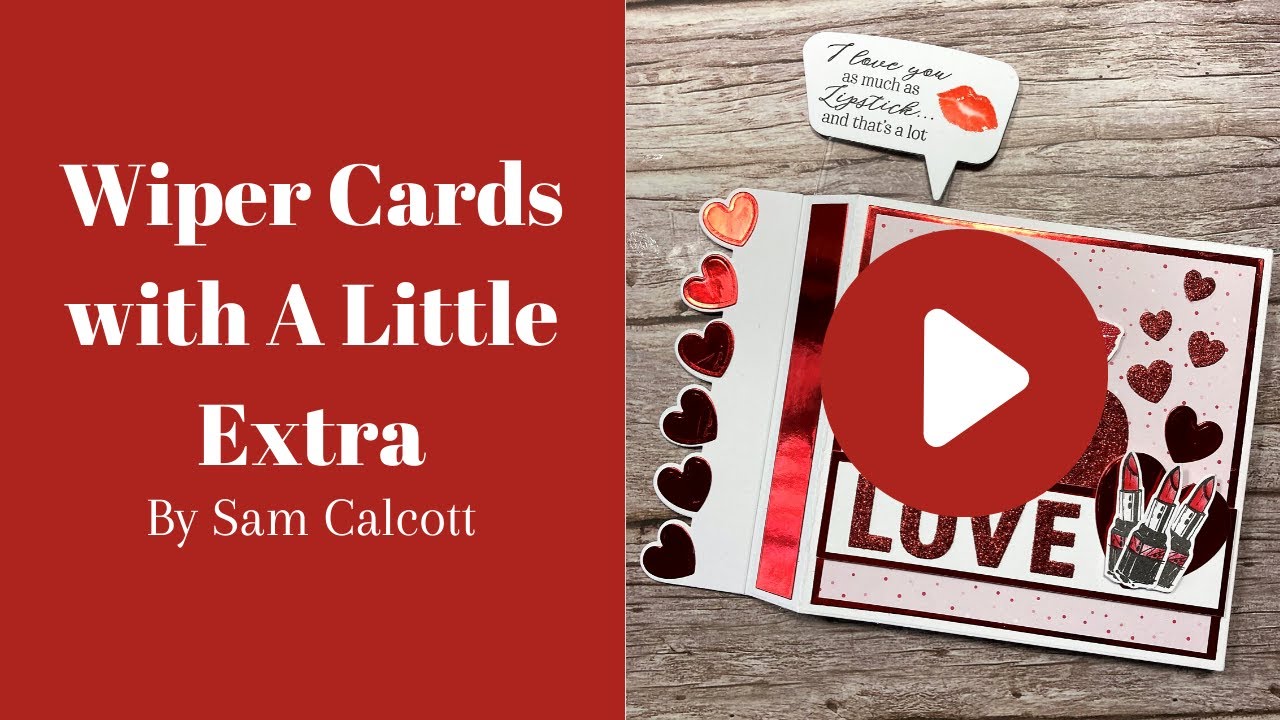 Wiper Cards with A Little Extra! - YouTube