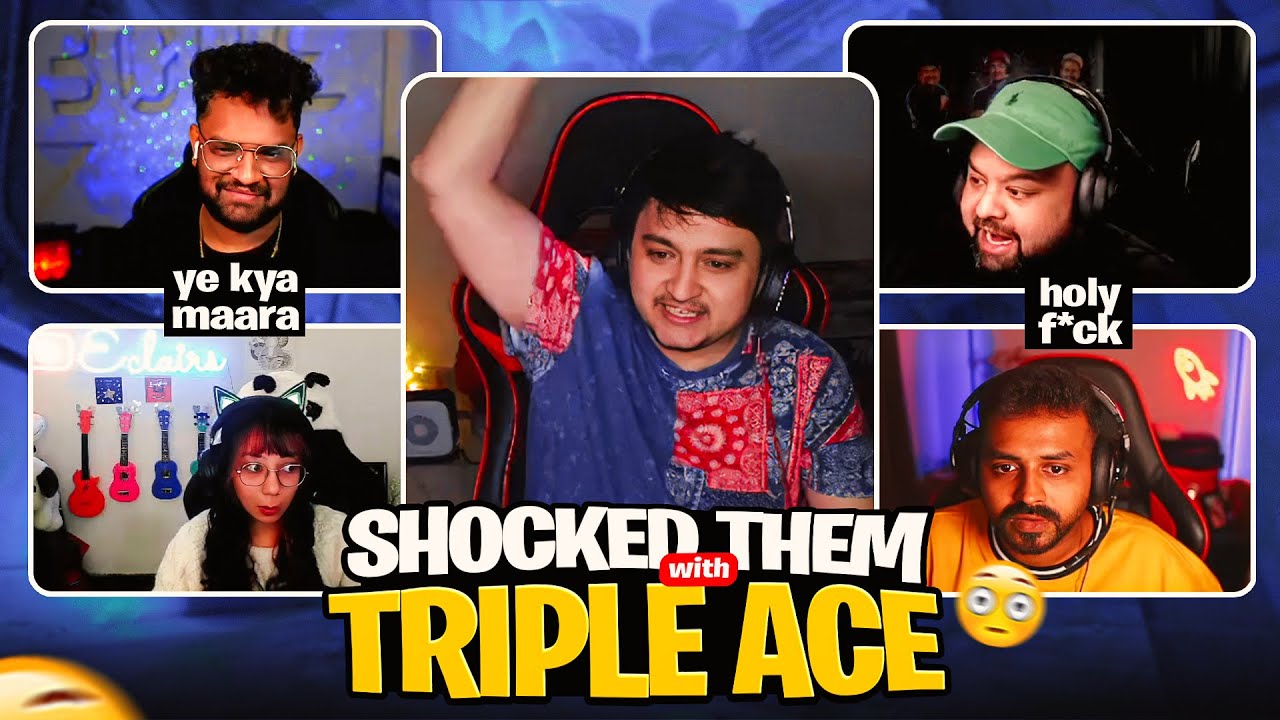 SHOCKED fellow Youtubers with TRIPLE ACE 🔥 ft. @8bitGoldygg @TbOnetv ...
